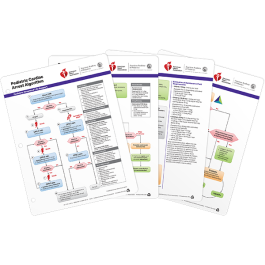 PALS Emergency Crash Cart Cards | AHA