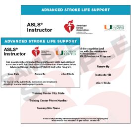 ASLS Instructor eCard