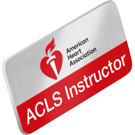 ACLS Instructor Lapel Pin