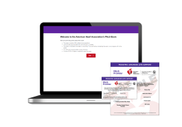 PALS Provider eCard and Online Exam | AHA