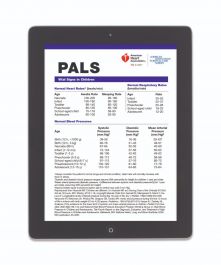 Pediatric Advanced Life Support (PALS) Digital Reference Card