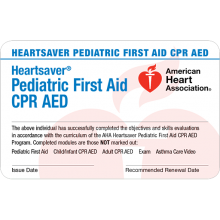 Heartsaver Pediatric Products | American Heart Association